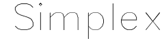 Simplex: Download Free Font | MaisFontes