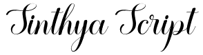 Sinthya Script: Free Font Download | MaisFontes