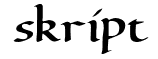 Skript: Free Font Download | MaisFontes