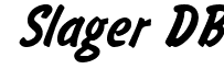 Slager DB Font: Free Download | MaisFontes