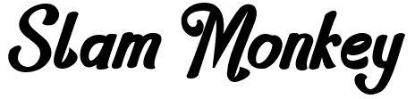 Slam Monkey: Free Font Download | MaisFontes