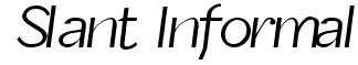 Slant Informal: Baixar Fonte Grátis | MaisFontes