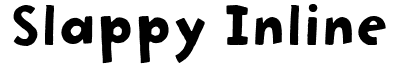 Slappy Inline: Baixar Fonte Grátis | MaisFontes