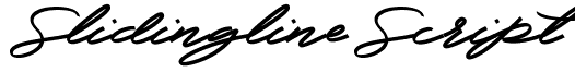 Slidingline Script: Free Font Download | MaisFontes