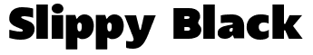 Slippy Black: Free Font Download | MaisFontes