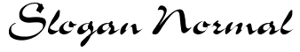 Slogan Normal: Baixar Fonte Grátis | MaisFontes