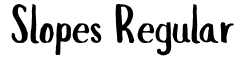 Slopes Regular: Free Font Download | MaisFontes