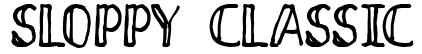 Sloppy Classic: Free Font Download | MaisFontes