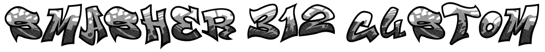 SMASHER 312 CUSTOM: Free Font Download | MaisFontes