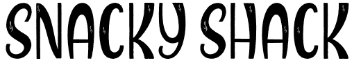 Snacky Shack Font: Free Download | MaisFontes