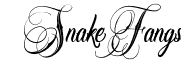 SnakeFangs Font: Free Download | MaisFontes