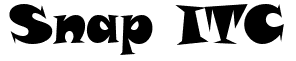 Snap ITC: Free Font Download | MaisFontes