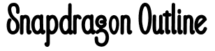 Snapdragon Outline: Baixar Fonte Grátis | MaisFontes