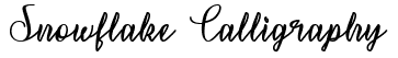 Snowflake Calligraphy: Free Font Download | MaisFontes
