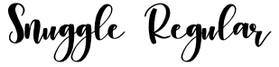Snuggle Regular: Download Free Font | MaisFontes