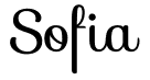 Sofia Font: Free Download | MaisFontes