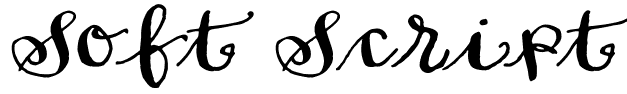 Soft Script: Free Font Download | MaisFontes