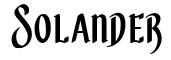 Solander: Free Font Download | MaisFontes