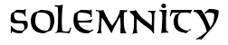 Solemnity: Free Font Download | MaisFontes