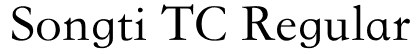 Download Songti Fonts | MaisFontes