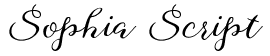Sophia Script：免费字体下载 | MaisFontes