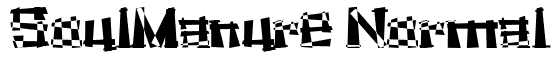 SoulManure Normal: Free Font Download | MaisFontes