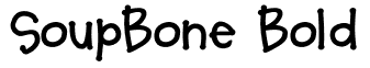SoupBone Bold: Free Font Download | MaisFontes