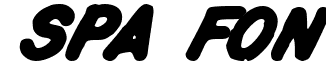 Baixar Fonte Spa Fon Grátis | MaisFontes.com