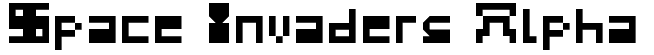 Space Invaders Alpha Font: Free Download | MaisFontes