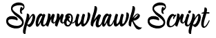 Sparrowhawk Script Font: Free Download | MaisFontes
