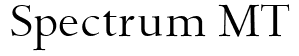 Spectrum MT Font: Free Download | MaisFontes