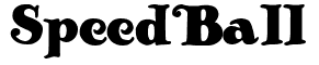 SpeedBall Font: Free Download | MaisFontes
