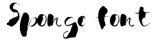 Sponge: Free Font Download | MaisFontes