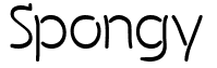 Spongy: Free Font Download | MaisFontes