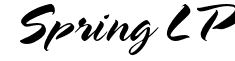 Spring LP: Free Font Download | MaisFontes