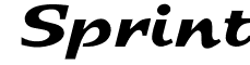 Sprint Font: Free Download | MaisFontes