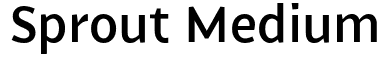 Sprout Medium Font: Free Download | MaisFontes