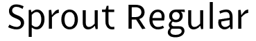 Sprout Regular: Free Font Download | MaisFontes