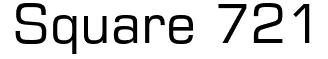 Square 721 Bold Extended: Download Free Font | MaisFontes