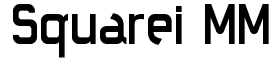 Squarei MM: Baixar Fonte Grátis | MaisFontes