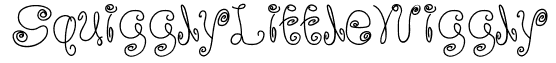 SquigglyLittleWiggly: Free Font Download | MaisFontes