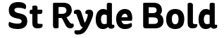 St Ryde Bold Font: Free Download | MaisFontes