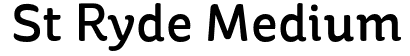 St Ryde Medium Font: Free Download | MaisFontes