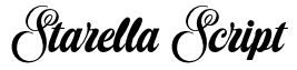 Starella Script: Free Font Download | MaisFontes