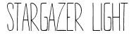 STARGAZER Light: Free Font Download | MaisFontes