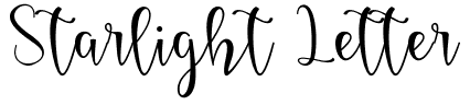 Starlight Letter: Free Font Download | MaisFontes