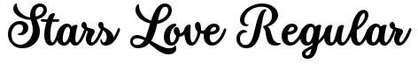 Stars Love Regular Font: Free Download | MaisFontes