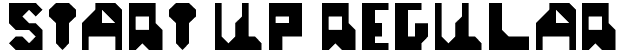 Start Up Regular: Descargar Fuente Gratis | MaisFontes