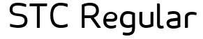 STC Regular: Download Free Font | MaisFontes