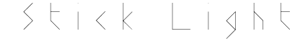 Stick Light Font: Free Download | MaisFontes